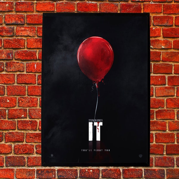 Stephen King Book Cover Poster - Etsy