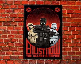 Galactic Empire Poster - Etsy