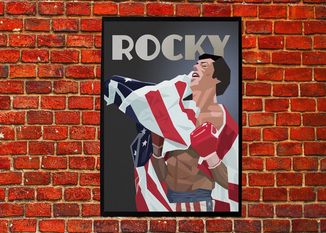 Rocky Artwork Movie Hdd Poster - Etsy