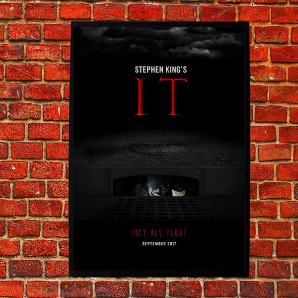 Stephen King Book Cover Poster - Etsy