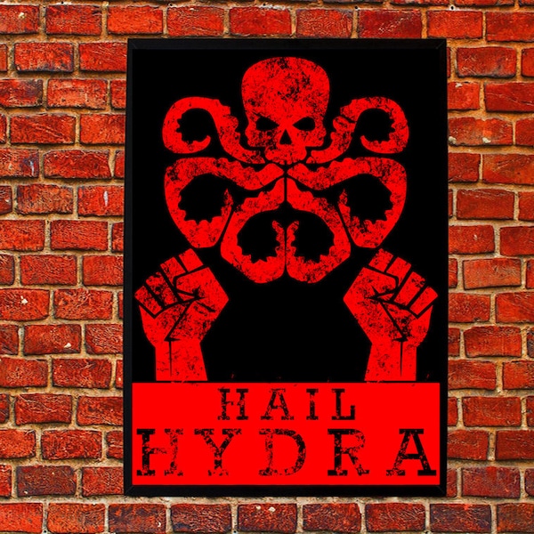 Captain America Propaganda Poster - Etsy