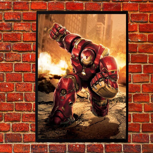 Iron Man Wall Armor Poster - Etsy