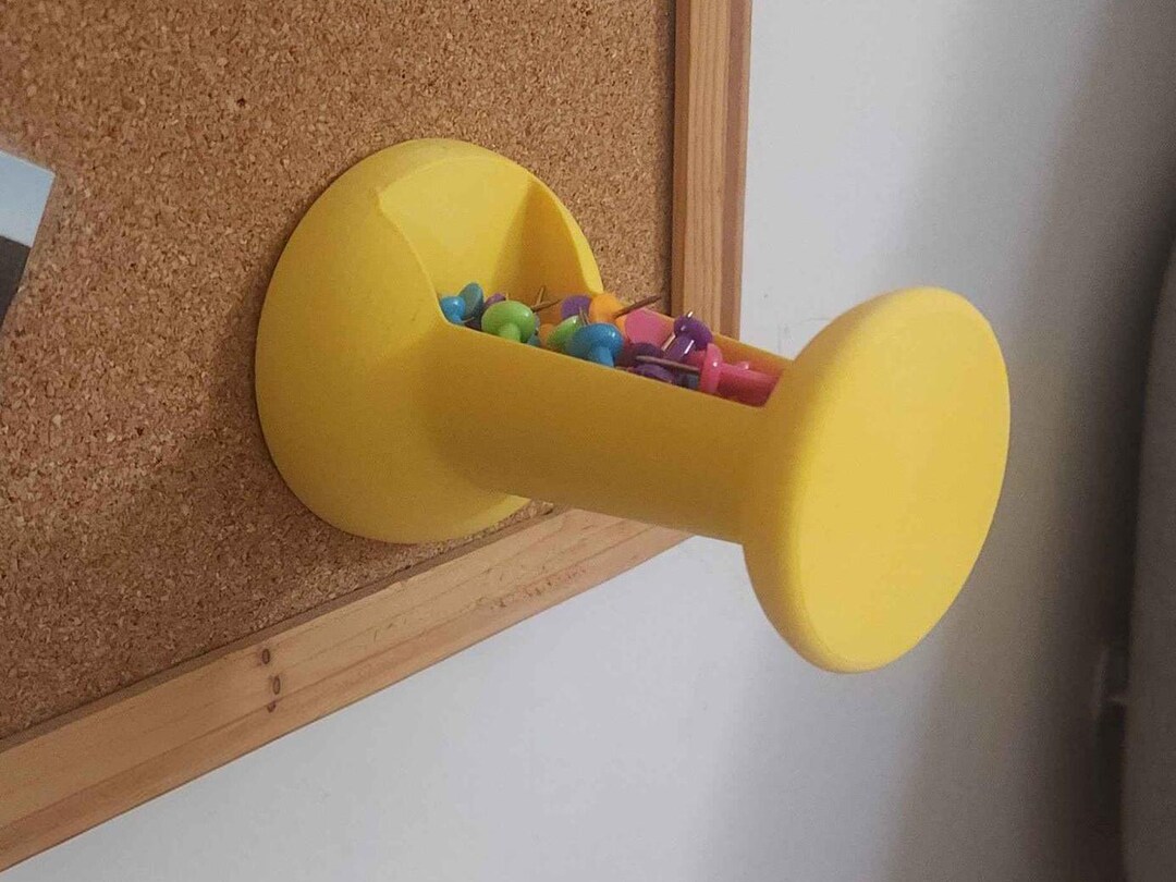 Creative Pushpin Storage | Push Pin Box | 3D Printed Organizer ...