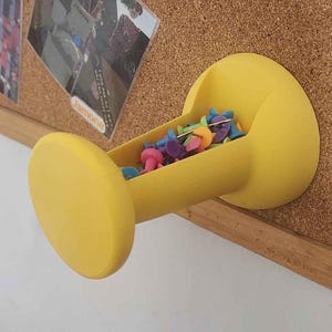 Creative Pushpin Storage | Push Pin Box | 3D Printed Organizer ...
