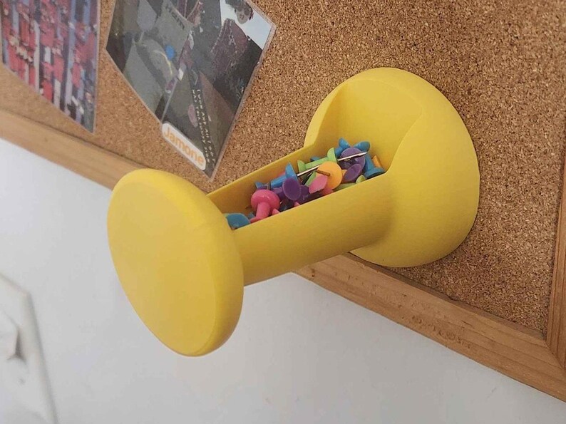 Creative Pushpin Storage | Push Pin Box | 3D Printed Organizer ...