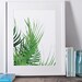 Tropical Plants Set Printable, Boho Greenery Wall Art, Digital Download ...