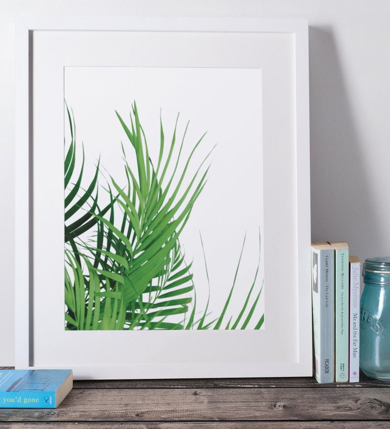 Tropical Plants Set Printable, Boho Greenery Wall Art, Digital Download ...