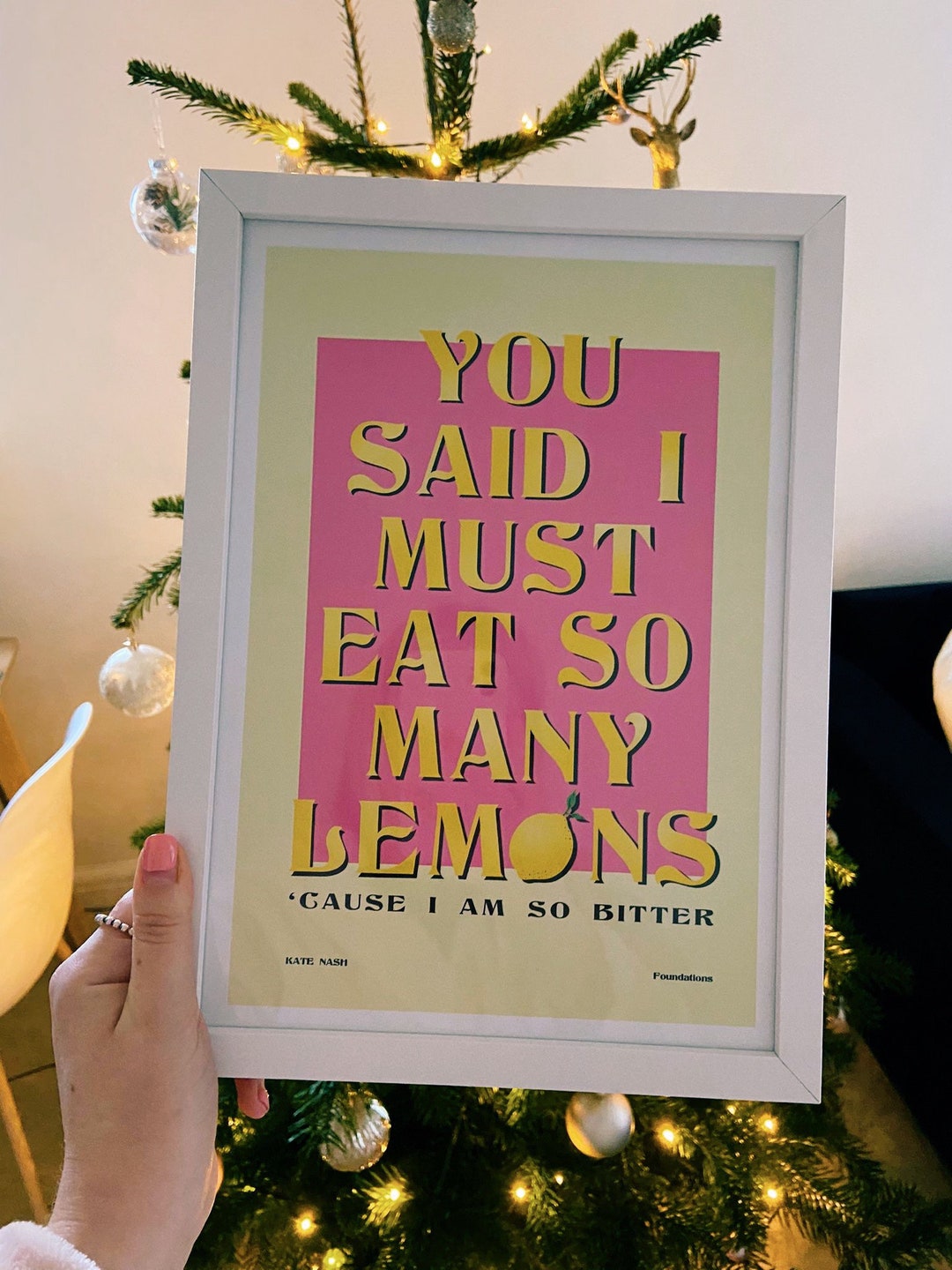 Kate Nash - Foundations - Wall Art - Home Decor - A4 Print Valentine ...