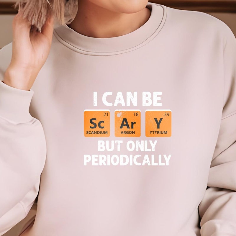 Periodic Table Sweat Shirt - Etsy