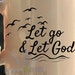 Let Go and Let God SVG: Bible Verse PNG, Cricut Silhouette (digital ...