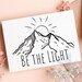 Be the Light PNG, Bible Verse Digital Designs, Light of the World JPEG ...