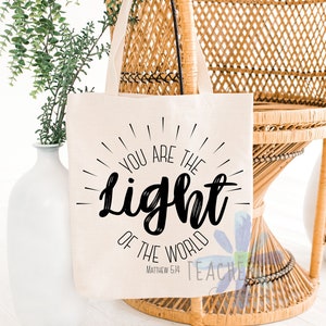 You Are the Light of the World Digital Design * Matthew 5:14 Bible ...