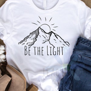 Be the Light PNG, Bible Verse Digital Designs, Light of the World JPEG ...