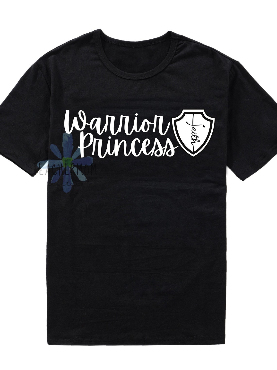 Warrior Princess of Faith SVG Design Woman of God Digital Files Strong ...