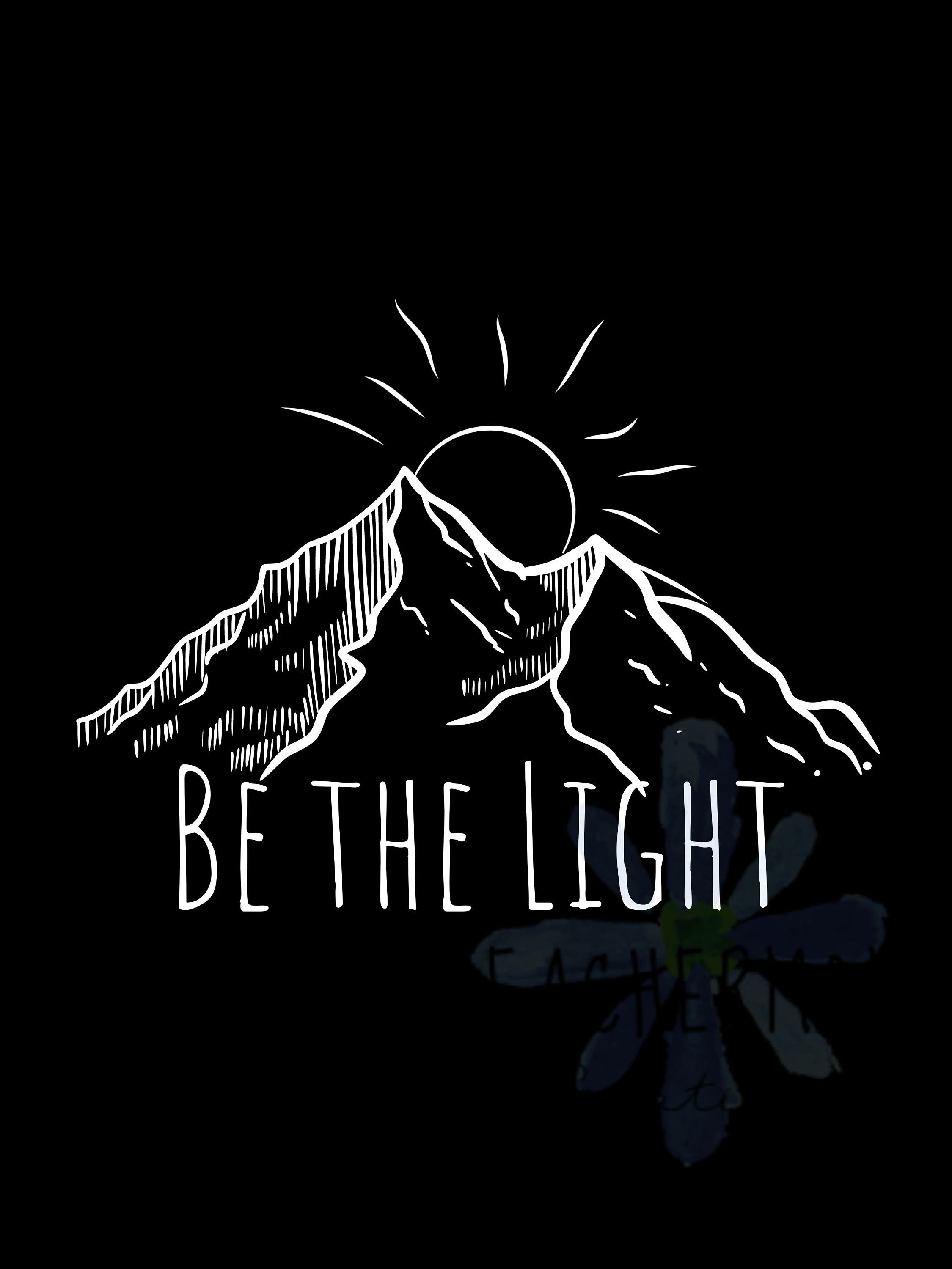Be the Light PNG Bible Verse Digital Designs Light of the - Etsy