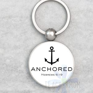 Anchored in Jesus SVG Scripture Digital Design, Heb 6:19 Bible Verse Files, Religious SVG ...