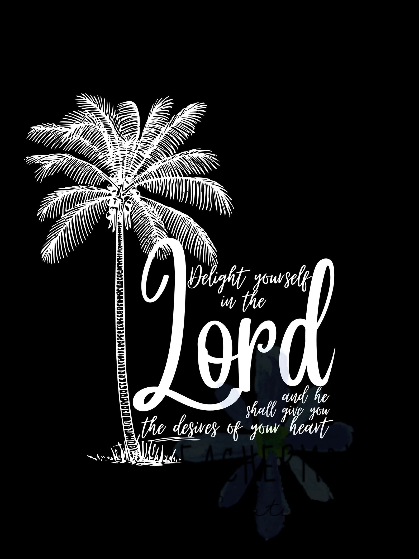 Delight Yourself in the Lord Scripture SVG Digital Designs Psalms 37:4 ...