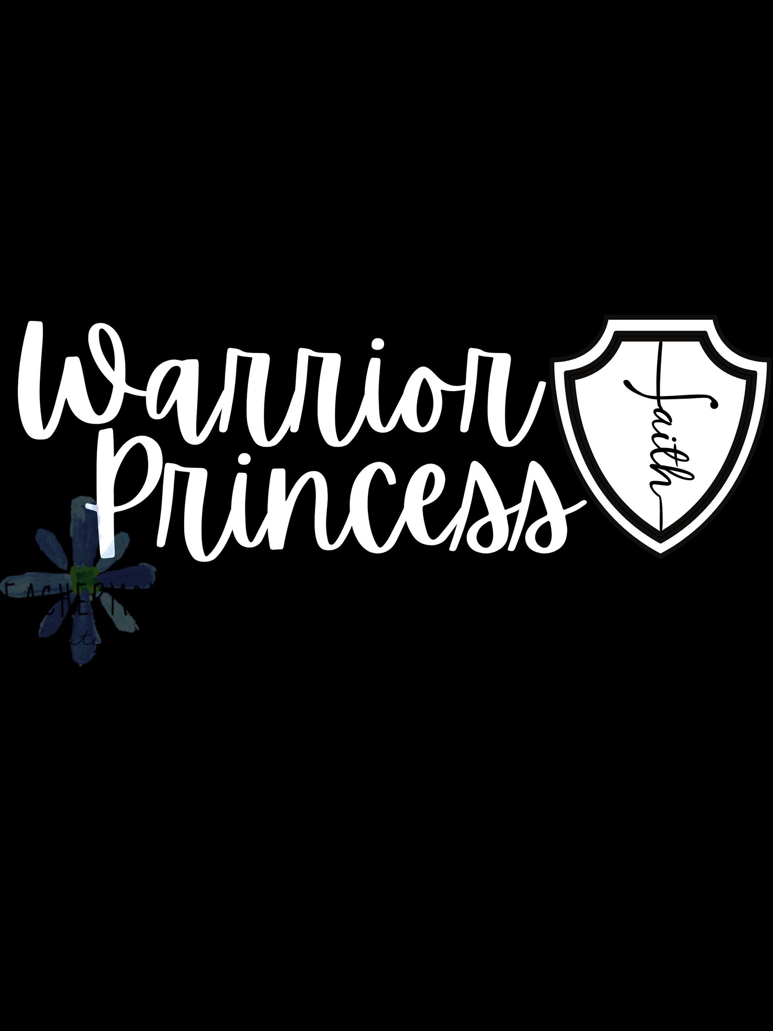Warrior Princess of Faith SVG Design Woman of God Digital Files Strong ...