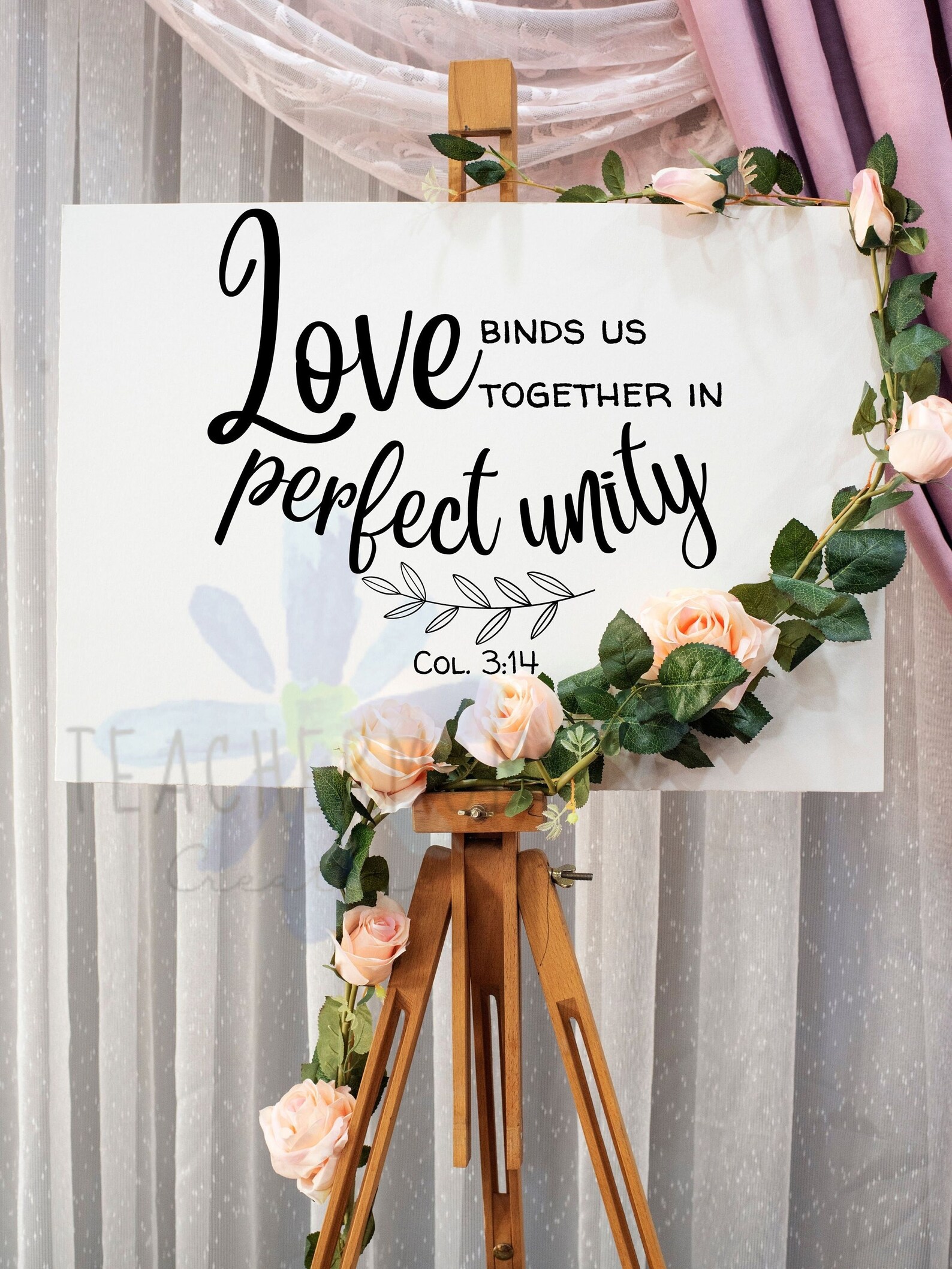 Love Binds Us Together in Perfect Unity Scripture SVG, Love Bible Verse ...
