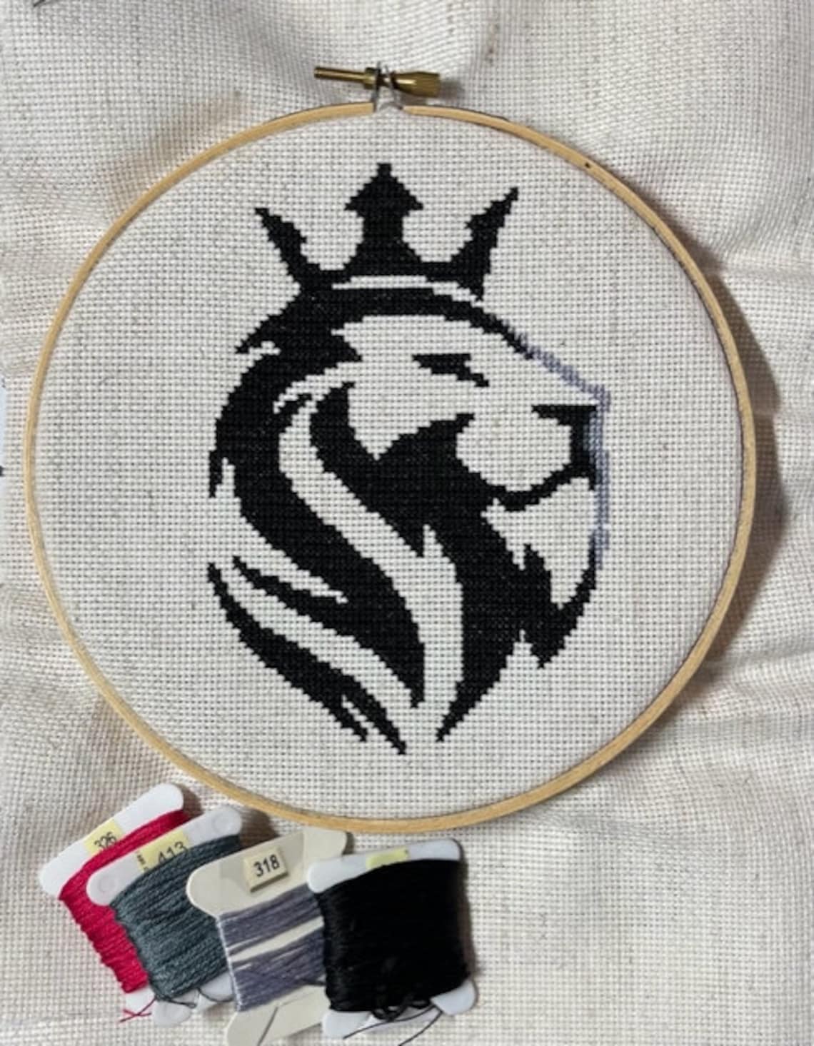 Lion of Judah Cross Stitch Pattern (instant Download), Revelation 5:5 ...