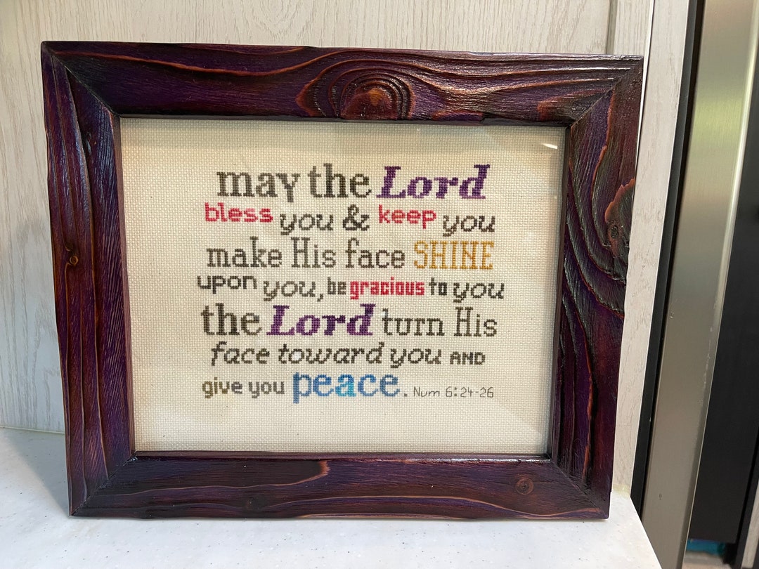 Aaronic Priestly Blessing Cross Stitch Pattern (instant Download ...