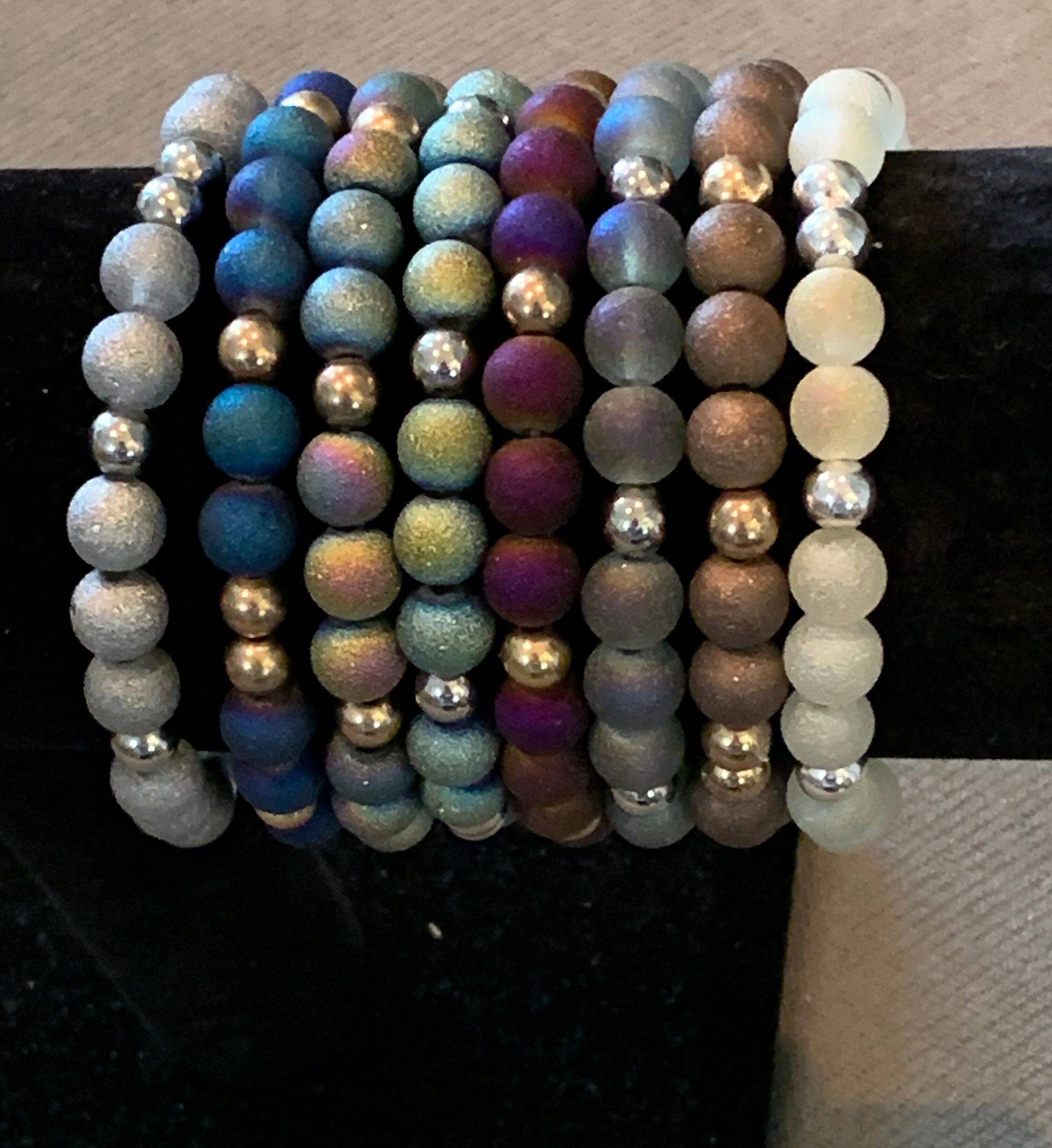 Druzy Beads Crafting Jewelry
