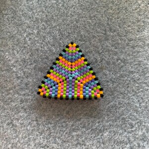 Peyote Triangle Beading Pattern PDF Instant Digital Download - Etsy
