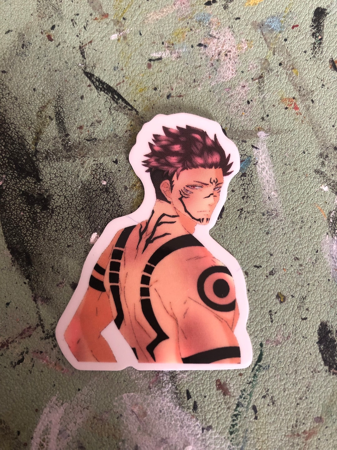 Sukuna Stickers (transparent) - Etsy