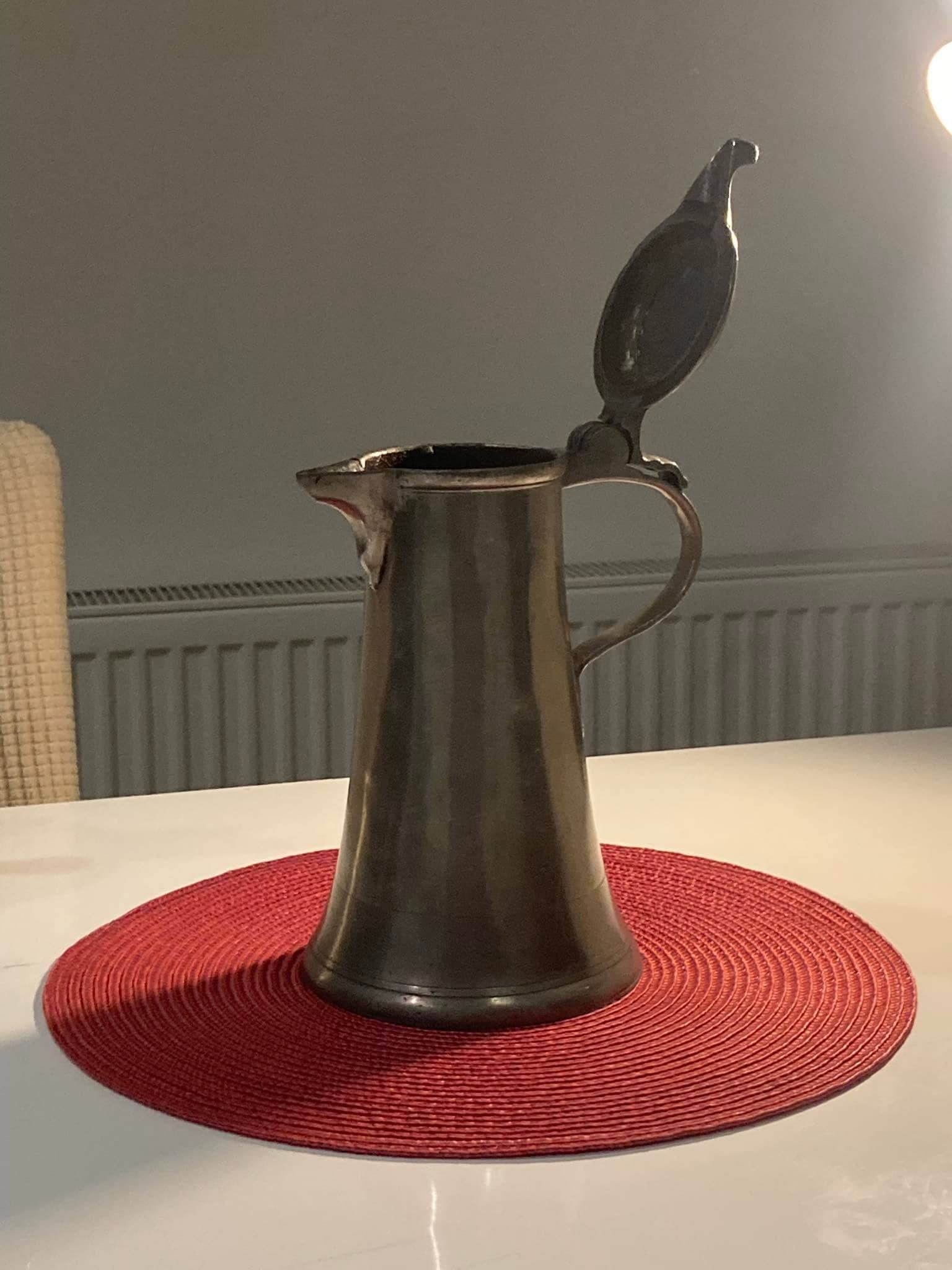 Antique Swiss Pewter Flagon Made in 18th Century - Etsy