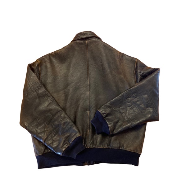 Vintage XXL Avirex Type A-2 Leather Flight Jacket - Gem