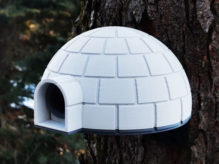 Igloo Birdhouse – A Cozy Winter Wonderland for Your Backyard Birds - Etsy