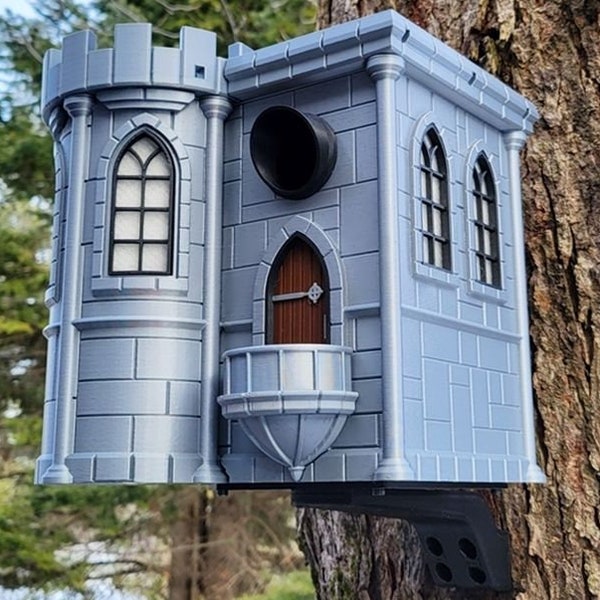 Castle Birdhouse - Etsy