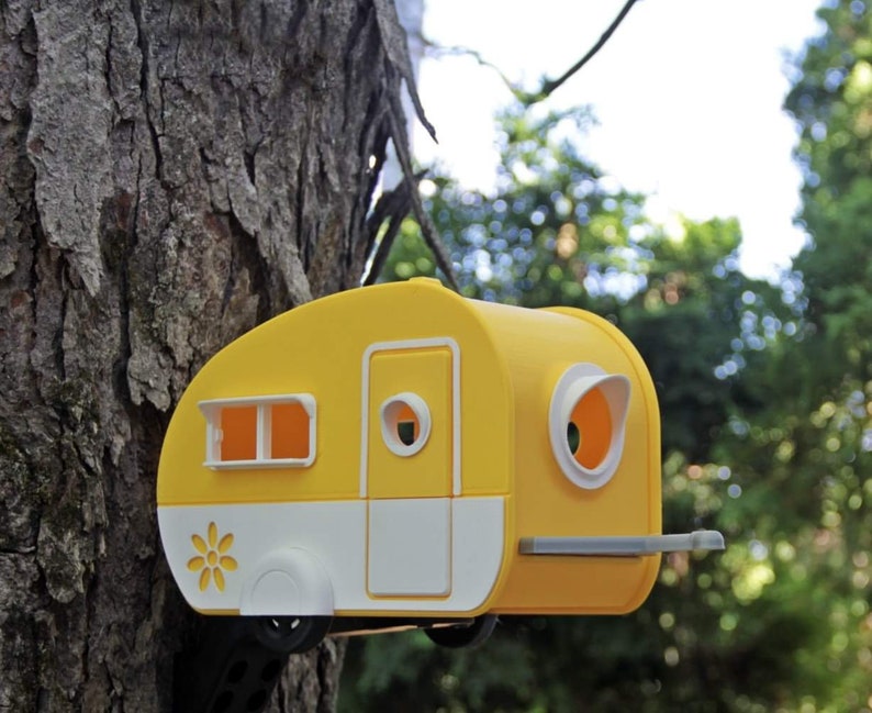 Retro Caravan V1 Birdhouse | Weatherproof Camper Design - Etsy Canada