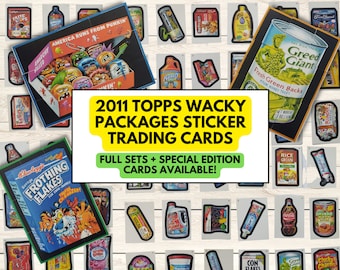Wacky Packages Stickers - Etsy