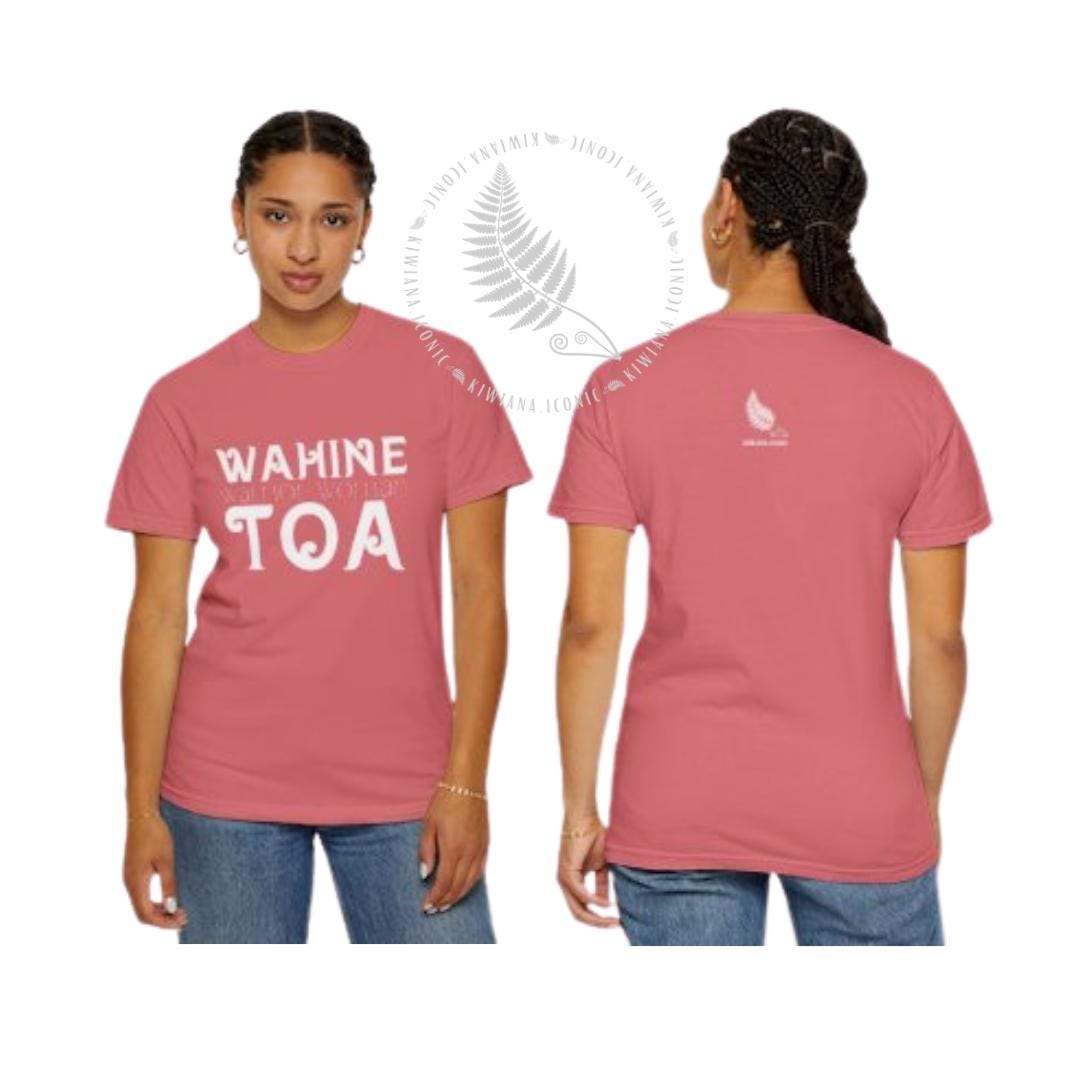 Wahine Toa - Warrior Woman T-shirt | Aotearoa New Zealand Empowerment ...