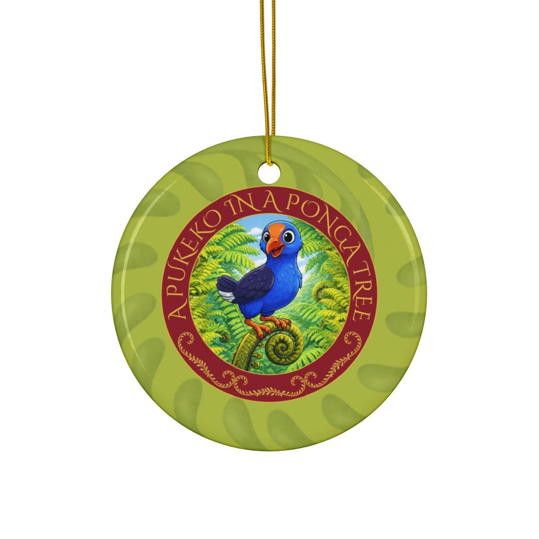 Day 01 of 12 - A Pukeko in A Ponga Tree | From the Twelve Days of a ...