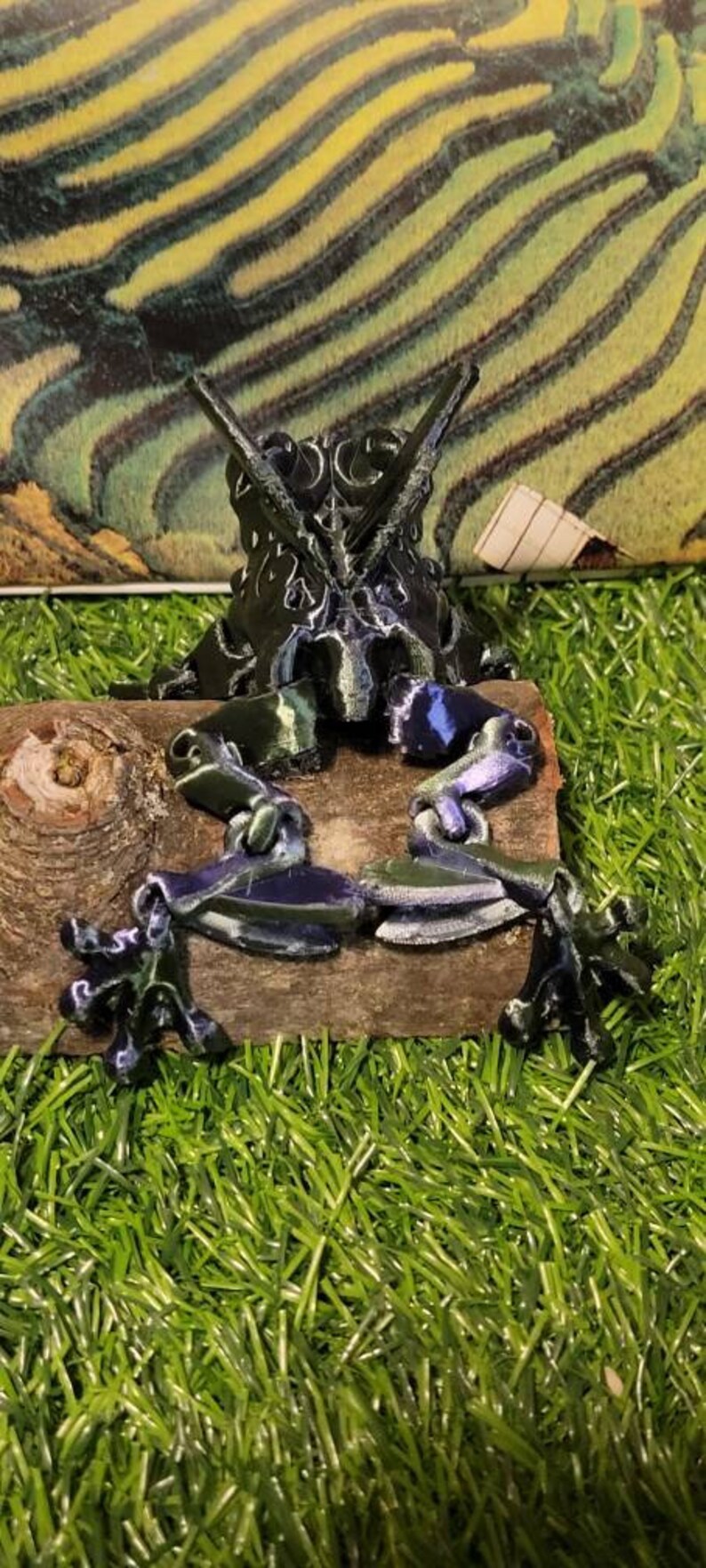 Flutter Frog, Articulated 3d Printed - Designed by Cinderwing3d - Etsy