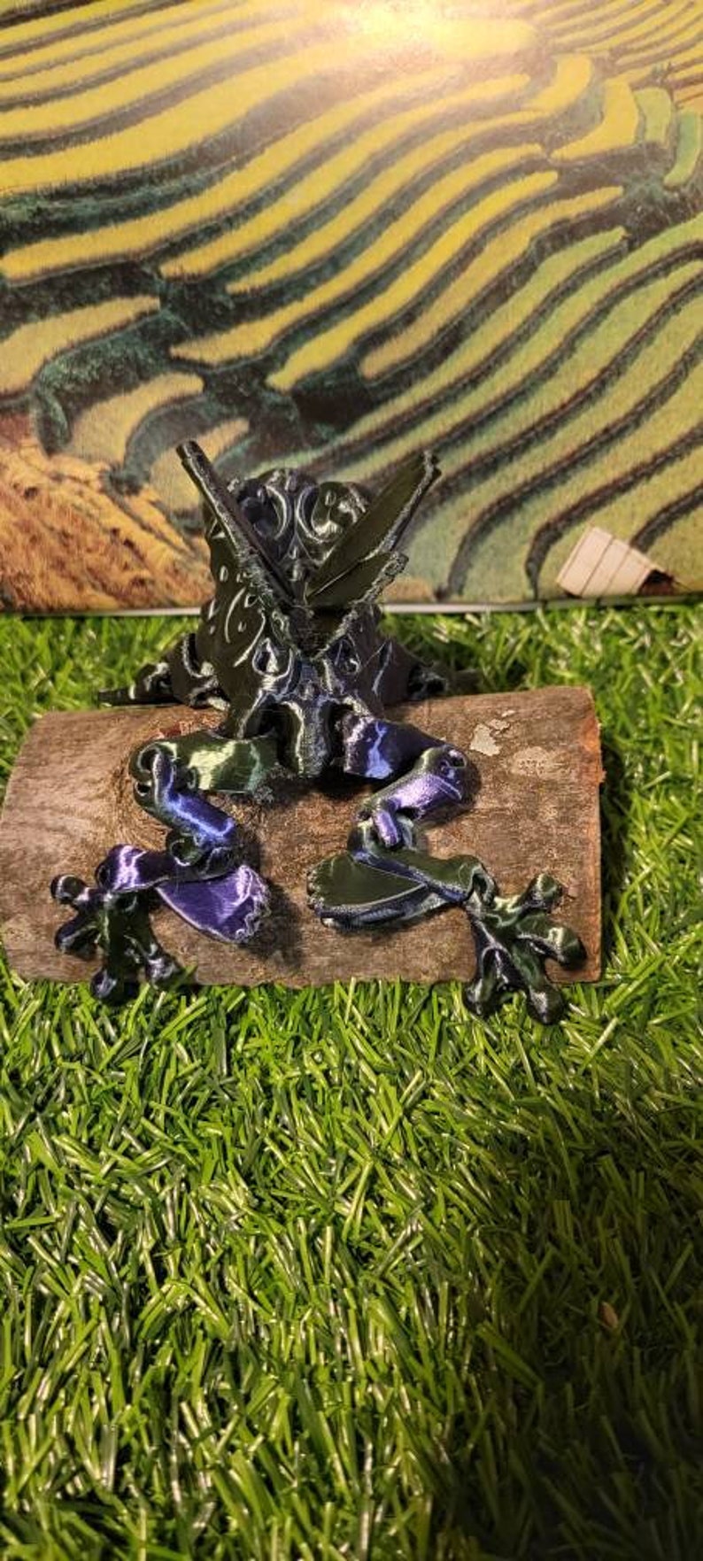 Flutter Frog, Articulated 3d Printed - Designed by Cinderwing3d - Etsy