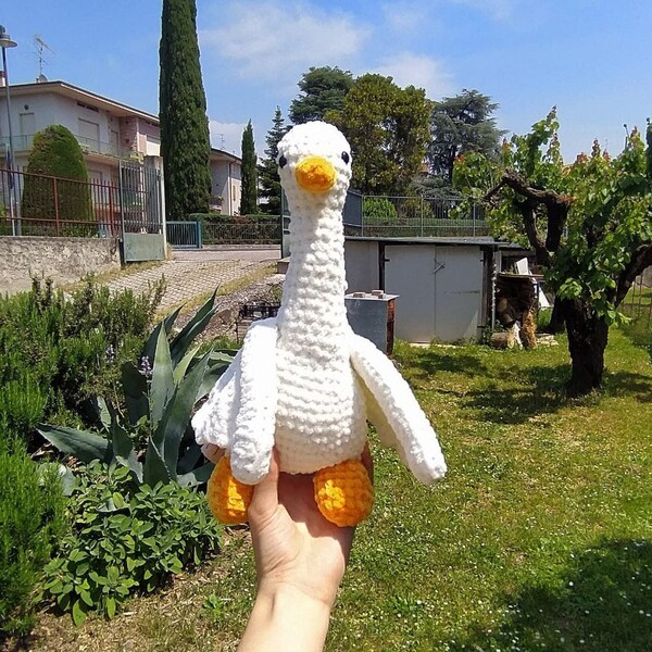Large Goose Plush - Etsy