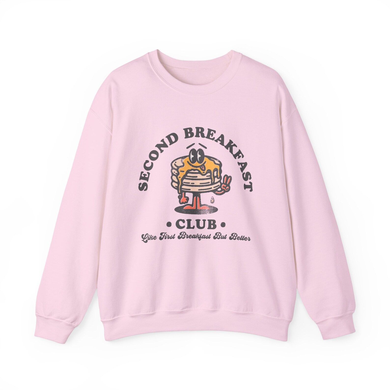 Second Breakfast Club Sweatshirt, Funny Food Shirt, Breakfast Shirt ...