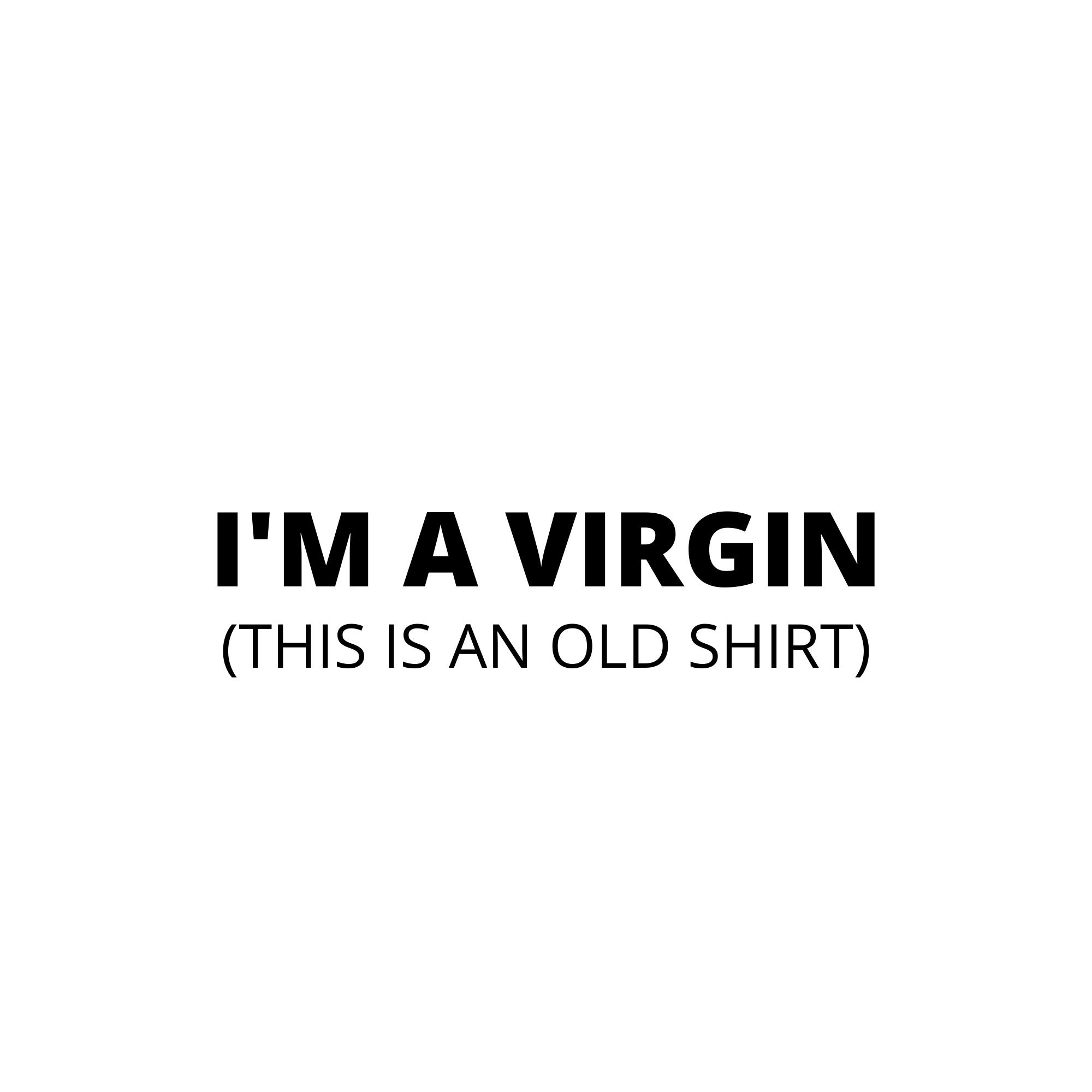 I'M A VIRGIN Svg, Digital Download - Etsy