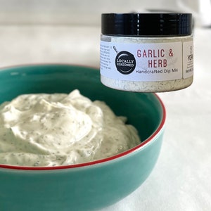 Garlic and Herb Dip and Dressing Mix, Handcrafted Gourmet - Etsy