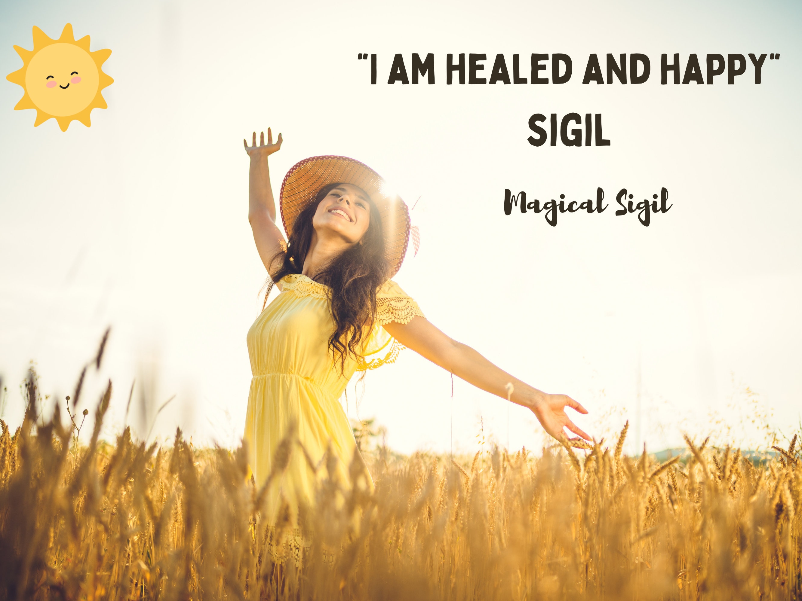 I Am Healed and Happy Sigil Heal Trauma Sigil Soul Healing - Etsy