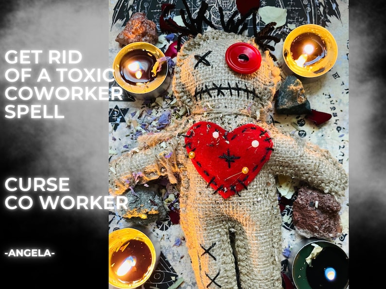 Get Rid of a Toxic Coworker Spell Photo Proof Bullies Be Gone Spell ...