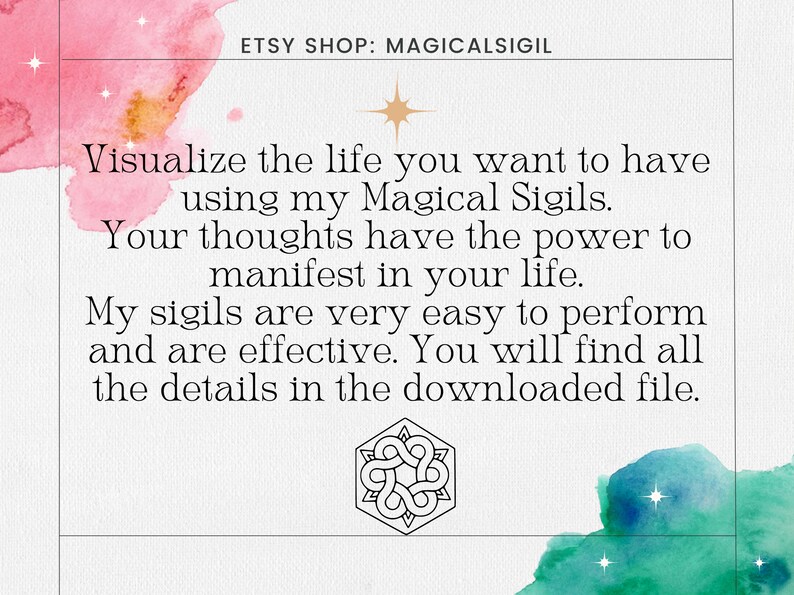 I Am Healed and Happy Sigil Heal Trauma Sigil Soul Healing - Etsy