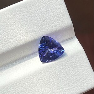 Starlight Cascade Tanzanite | Trillion Cut | 1.61 Carats | Enchanted ...