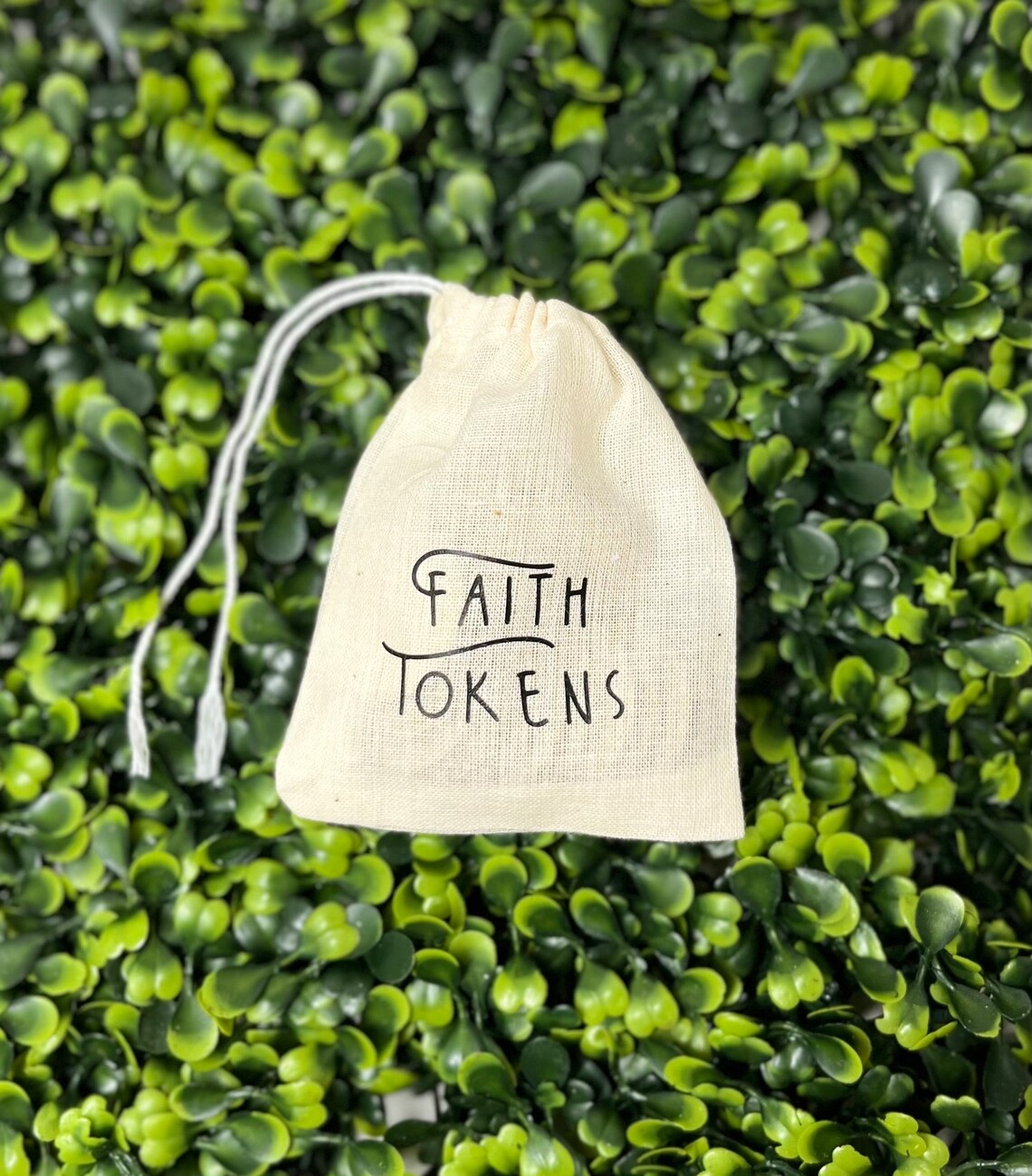 Faith Affirmation Tokens Woman of Faith Pocket Tokens - Etsy