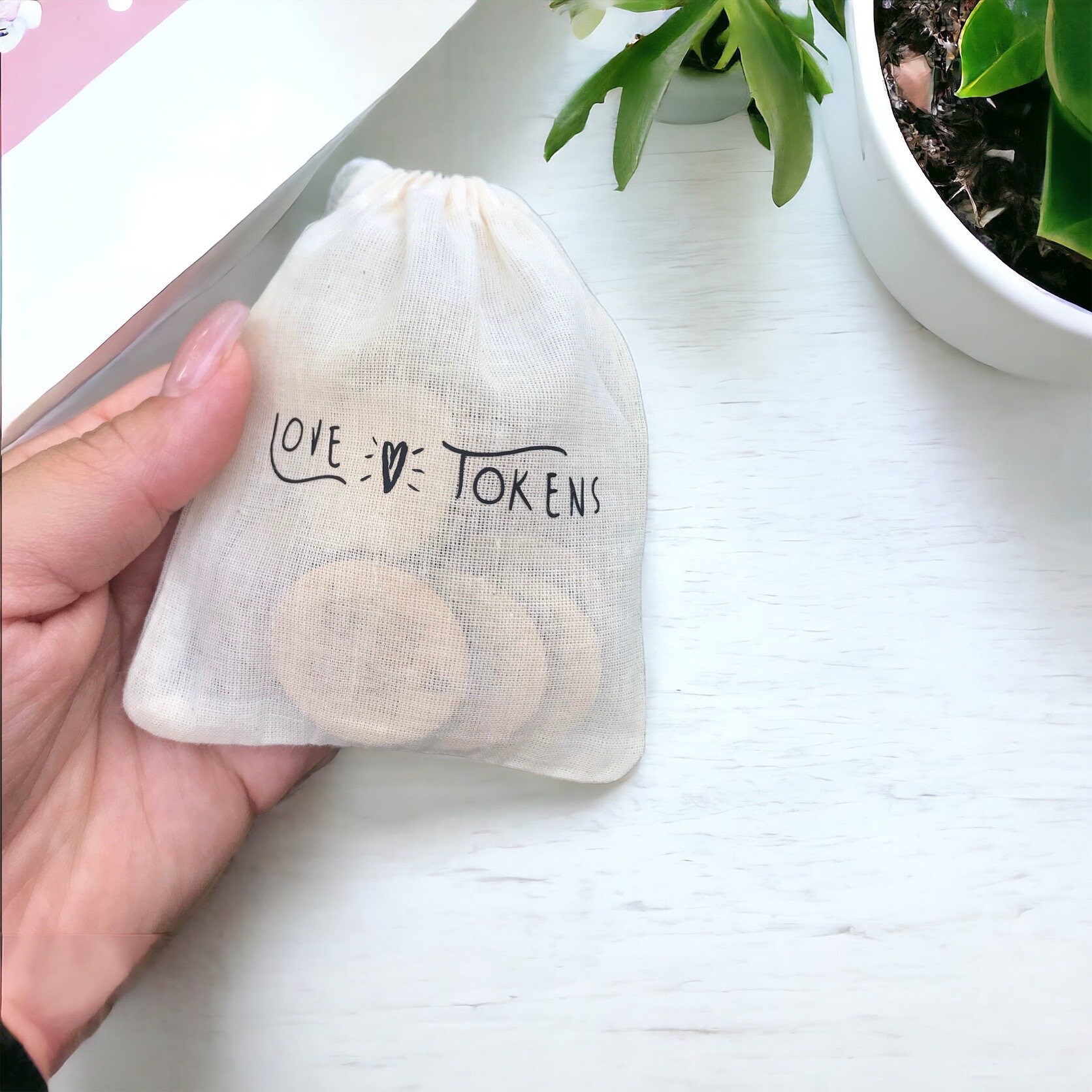 Self Love Affirmation Tokens, Affirmation Tokens, Love Tokens, Pocket ...