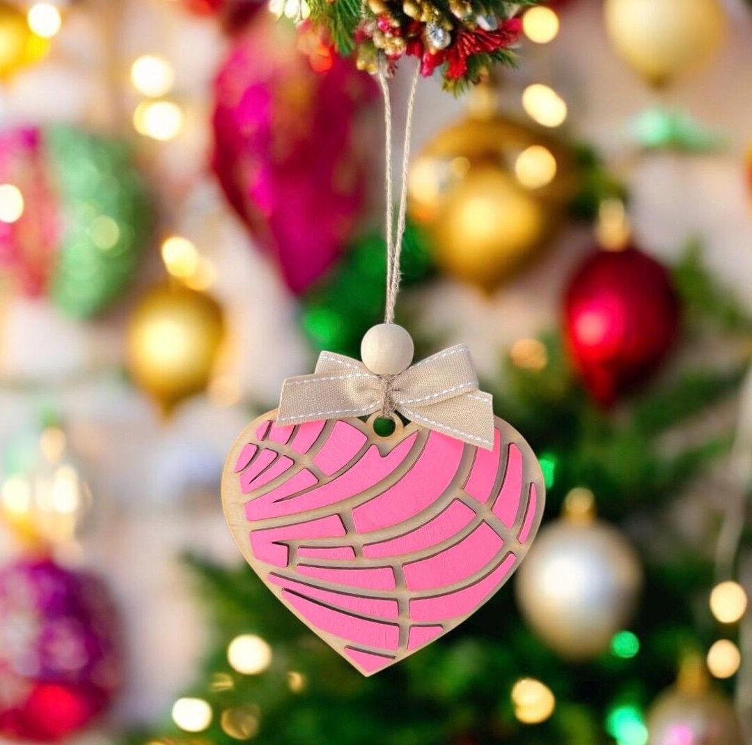 Concha Pan Dulce Ornament, Mexican Sweet Bread Ornament, Mexican ...