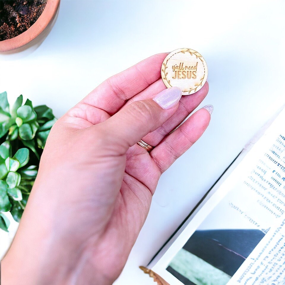 Faith Affirmation Tokens, Woman of Faith, Pocket Tokens, Christian ...